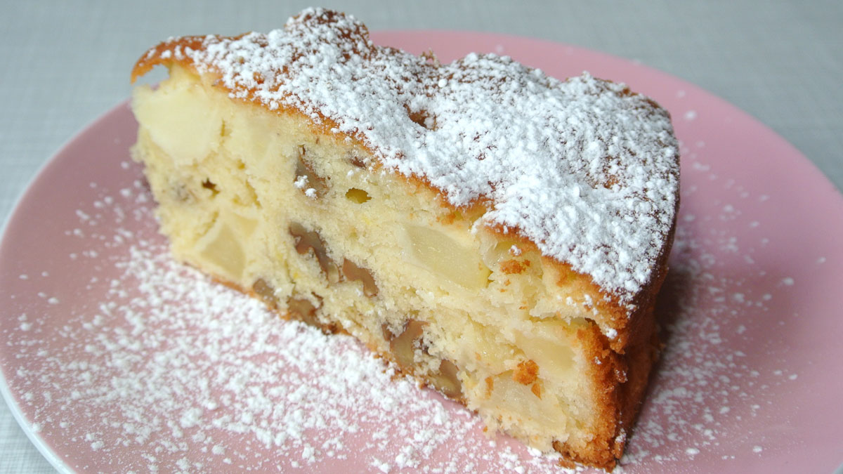 Apfeltorte mit Nüssen - Rezept - goodstuff AlpeAdria